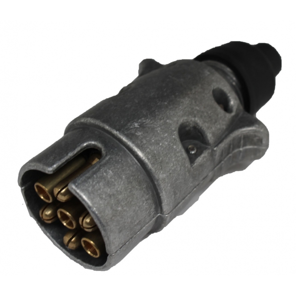 7 polet trailer stik i aluminium - Billigst her