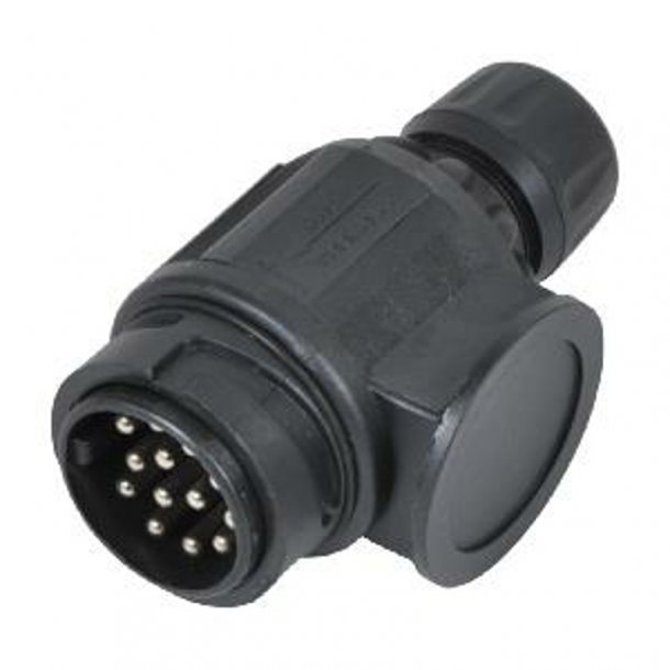 13 polet trailer stik med skrue terminal